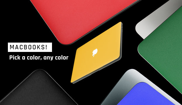 MacBooks! Pick a color, any color.